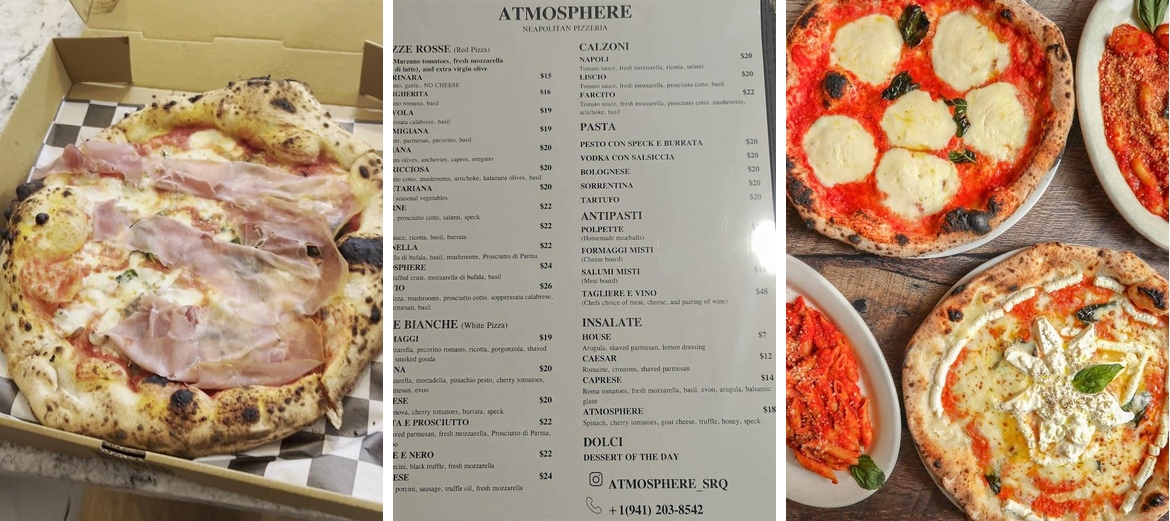 Atmosphere - Pizza restaurant in Sarasota, FL
