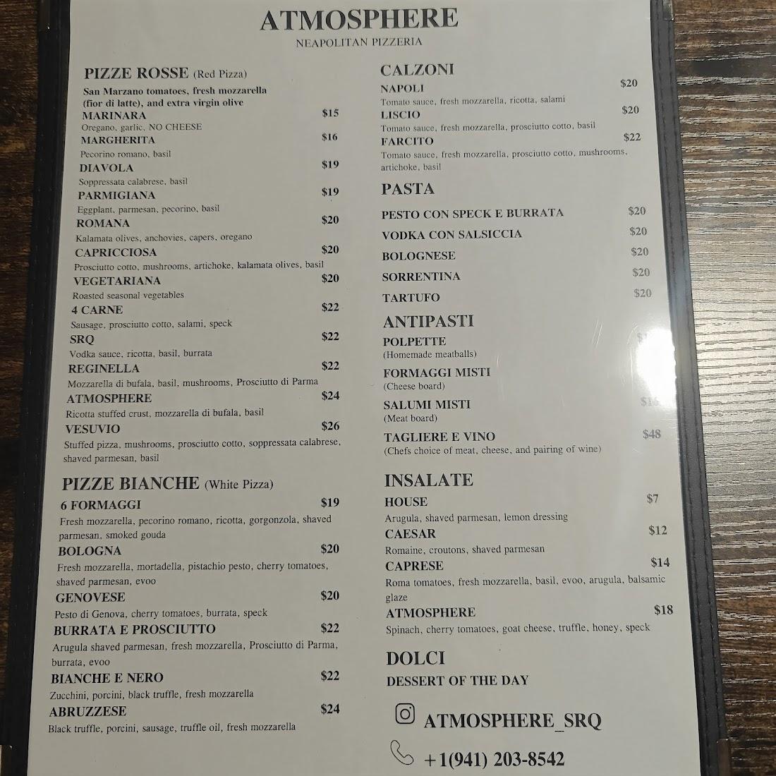 Atmosphere - Pizza restaurant in Sarasota, FL